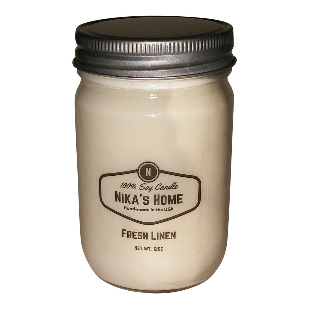 Fresh Linen Candle – Handworks Gallery Winchester, Virginia